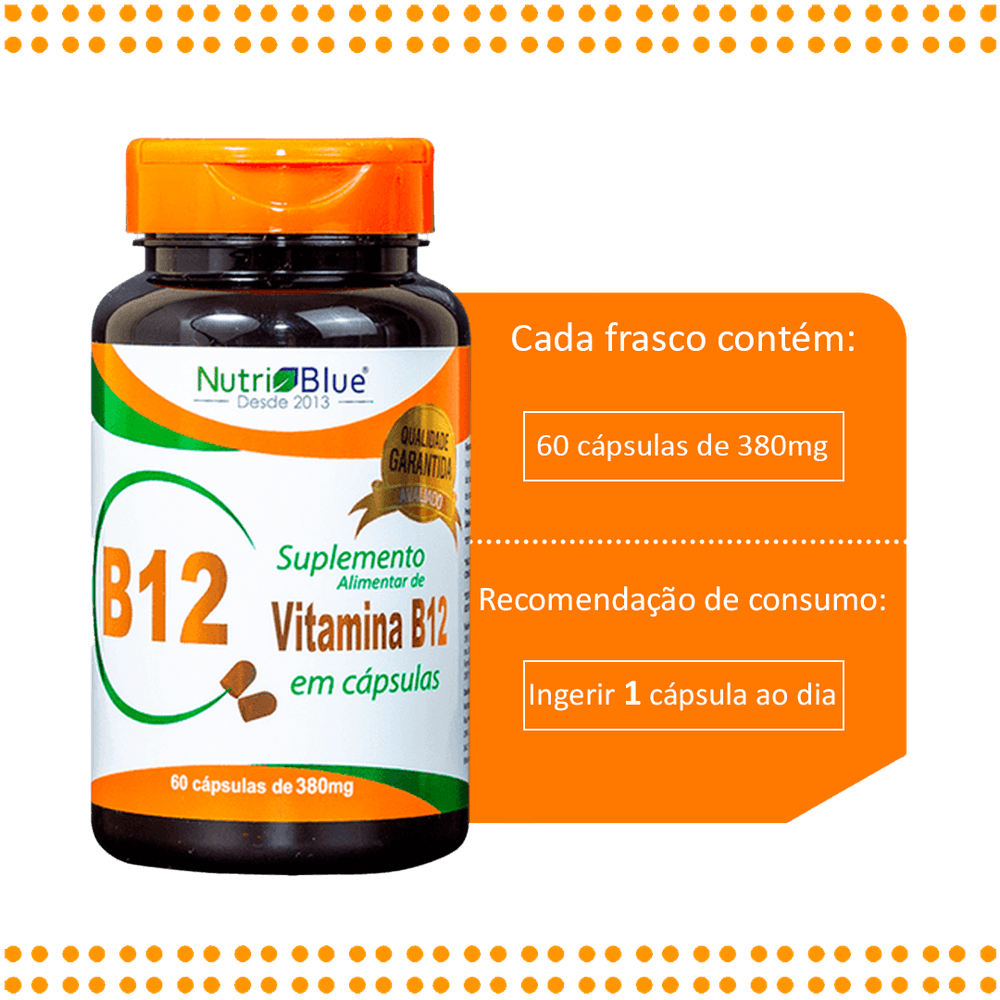 Promoção 12 Frascos - Vitamina B12: o que é, para que serve e onde ...